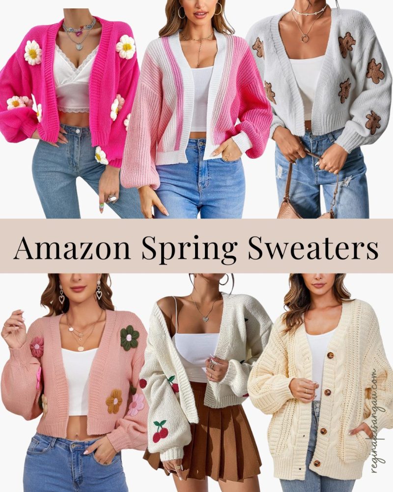 Cute Spring Sweaters For a Fun And Playful Look